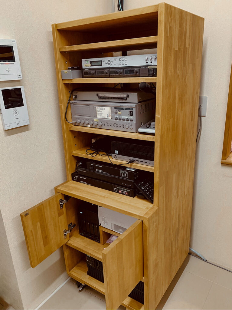 equipment rack ｜ 仙台家具工房collage(コラージュ）